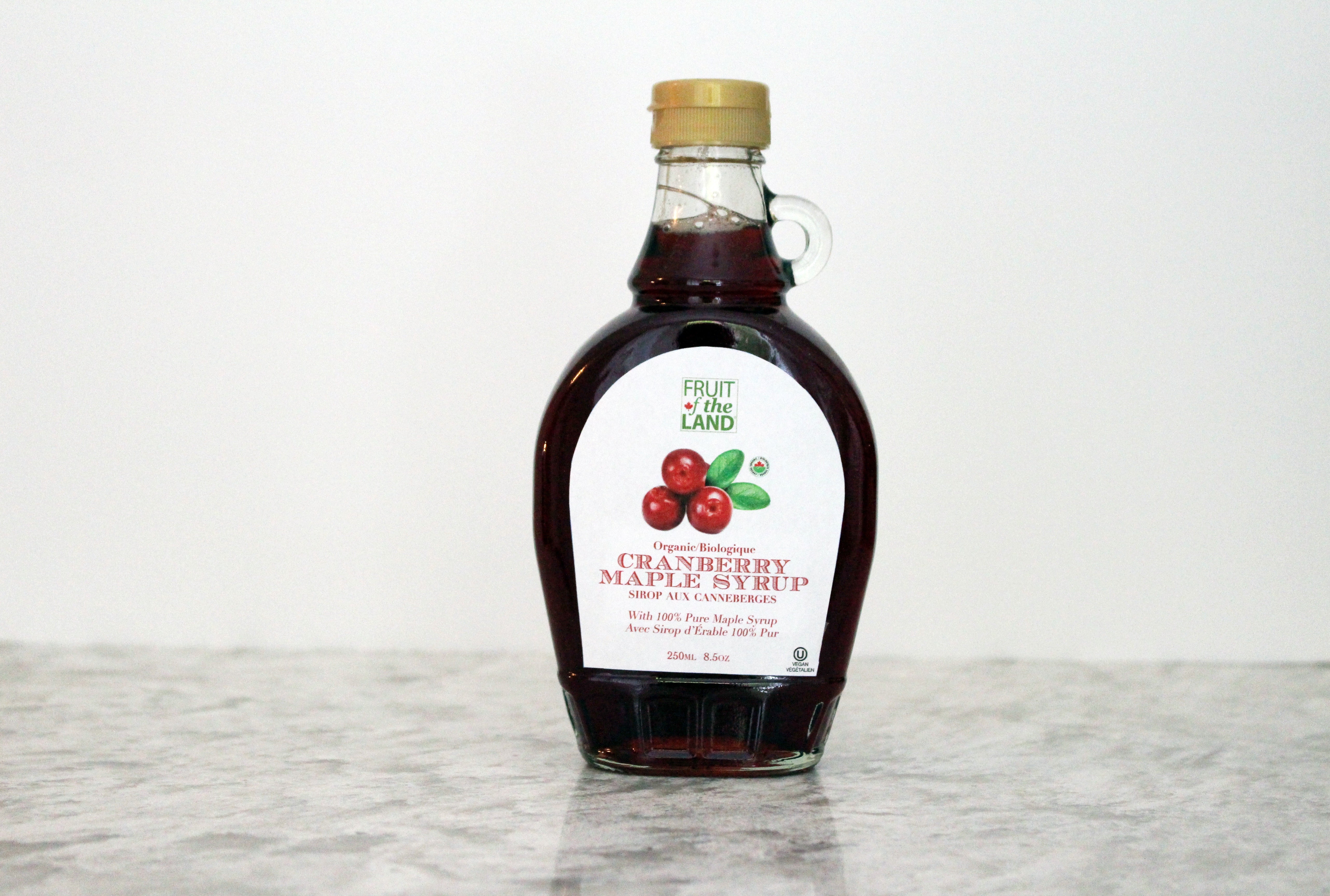 Organic Cranberry Maple Syrup – Fruit of the Land